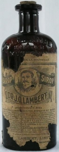 Sirop Lambert | Dr. J.O. Lambert | Médicaments brevetés | Anciennes ...