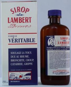 Sirop Lambert | Dr. J.O. Lambert | Médicaments brevetés | Anciennes ...