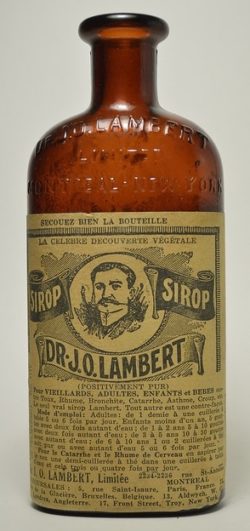 Sirop Lambert | Dr. J.O. Lambert | Médicaments brevetés | Anciennes ...